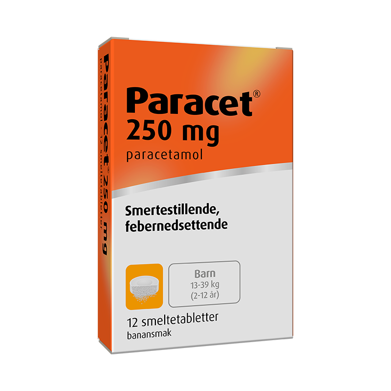Smeltetablett - Paracet